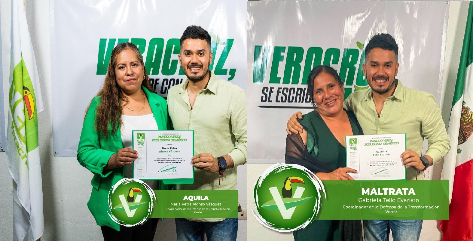 María Petra Alonso Vásquez de Aquila y Gabriela Tello Evaristo, de ...